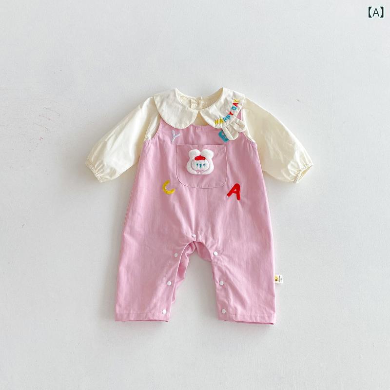 ・カテゴリ: 子供服セット・スタイル: 韓国・セット種類: パンツセット・セット点数: 2点セット・主な素材: 綿81〜90%・生地加工: 柔軟加工・厚さ: 普通・袖丈: 長袖・パンツ丈: 長ズボン・フード: フードなし・柄: 無地、アルフ...