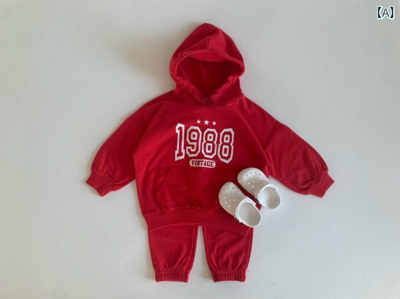 ・カテゴリ: キッズウェアセット・性別: ユニセックス・スタイル: 韓国・セットタイプ: パンツセット・セット点数: 2点セット・対象年齢: 3〜8歳向け、身長100〜140cm向け・袖丈: 長袖・フード: 付き・パンツ丈: ロング丈・生地...