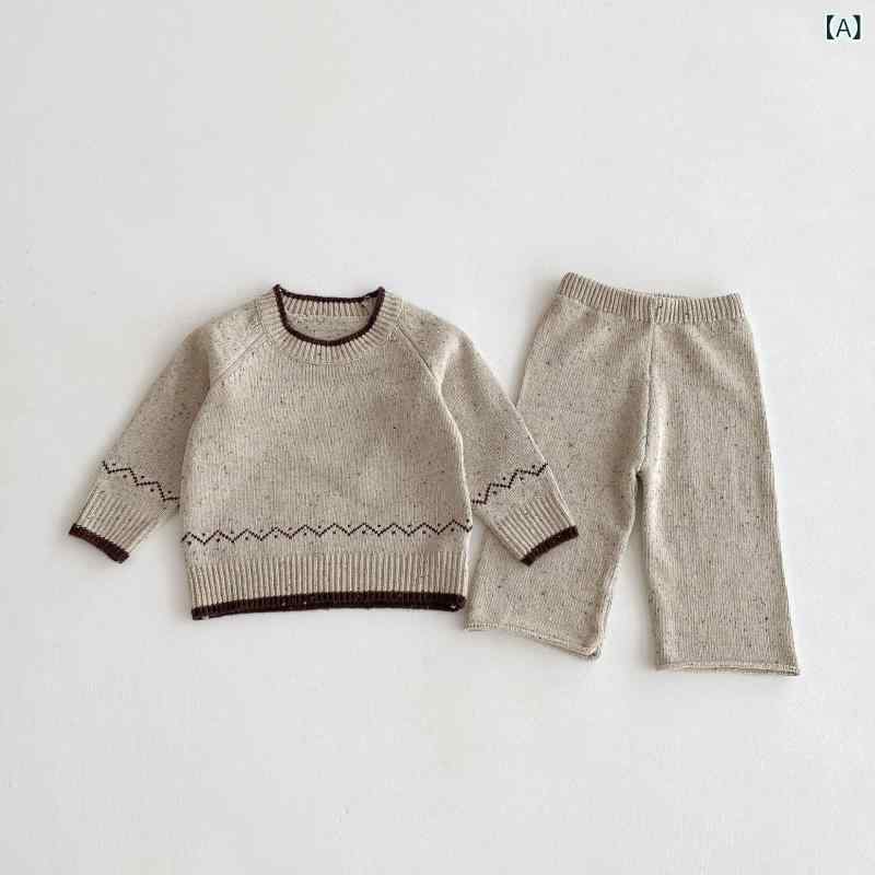 ・カテゴリ: 子供用セーター・性別: ユニセックス・生地加工: 柔軟処理・スタイル: 韓国・対象年齢: 3～8歳・毛糸の太さ: 普通・厚さ: 普通・袖丈: 長袖・開閉タイプ: プルオーバー・柄: 迷彩、ドット・生地: ニット・主な素材: ポ...