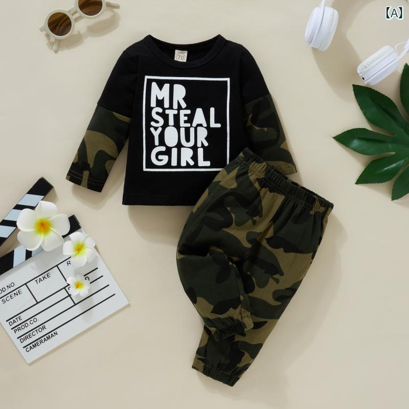 ・カテゴリ: キッズセットアップ・対象性別: 男性・スタイル: 欧米風・セット種類: パンツセット・セット点数: 2点セット・対象年齢: 3～8歳、身長100～140cm・主な素材: 綿65%・袖丈: 長袖・パンツ丈: 長ズボン・開閉方式:...