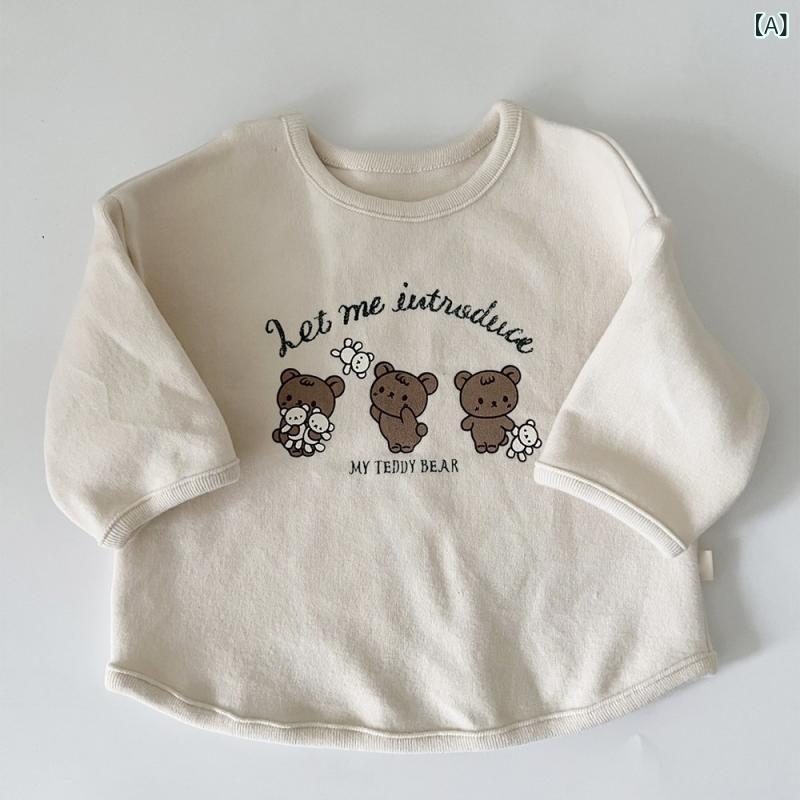 ・カテゴリ: 子供用Tシャツ・性別: ユニセックス・スタイル: 韓国・袖丈: 長袖・対象年齢: 新生児・生地加工: 起毛、ソフト加工・柄: 動物、漫画、アルファベット・特徴: 漫画、アルファベット、可愛い、プリント、親子、トレンド・主な素材...