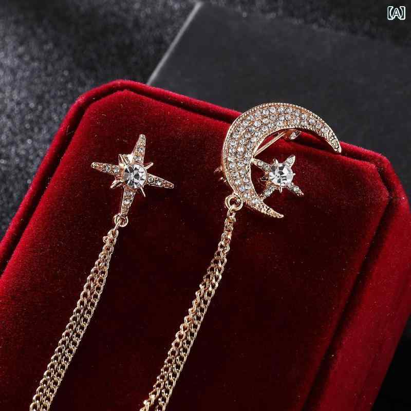 ・素材: 合金・モチーフ: 星形・加工: 電鍍・カラー展開: ゴールド、シルバー・要素: パール、稲妻、シェル、太陽、月、雲、雪の結晶、惑星、波、宇宙、炎、土星、花柄、水滴、テクスチャ、羽、虹、結び目、星、水光・スタイル: 文芸レトロ・適用...