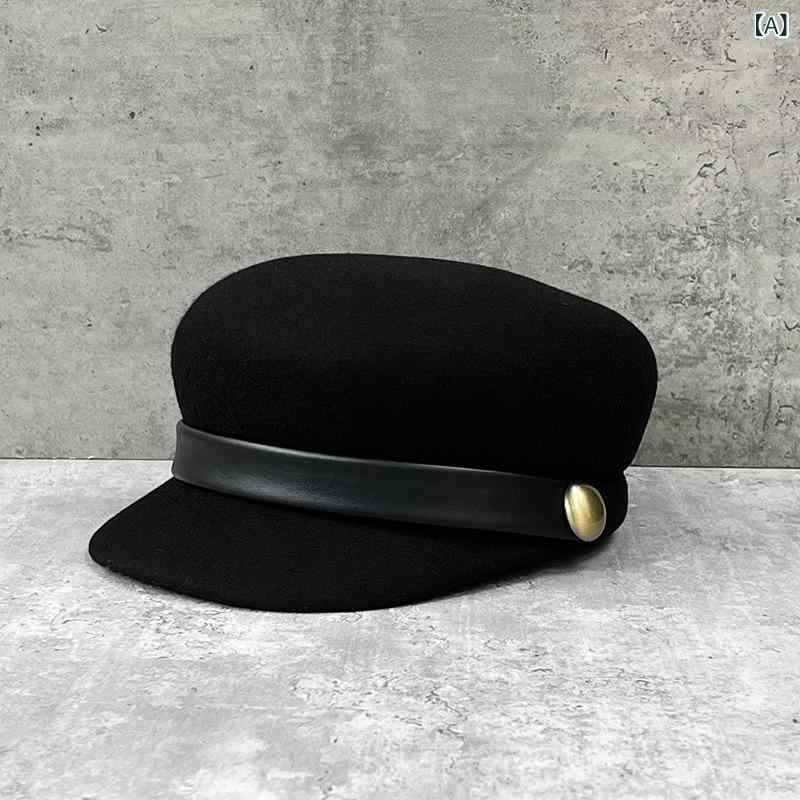 ・カテゴリ: ハット・クラウン形状: フラットトップ・つばの形状: ワイドブリム・カラー展開: ブラック、キャメル、ホワイト・サイズ展開: M（頭囲56-58cm、調整可能）・機能: 通気性、保温性、防風性・主な素材: ウール96%以上・ス...