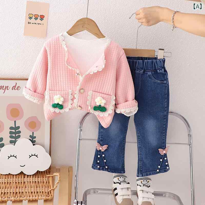 ・カテゴリ: キッズセットアップ・対象性別: 女の子・スタイル: 韓国・セットアップ種類: パンツセット・セット点数: 3点セット・対象年齢: 1〜3歳・袖丈: 長袖・パンツ丈: ロング・厚さ: 標準・柄: キャラクター・特徴: かわいい、...