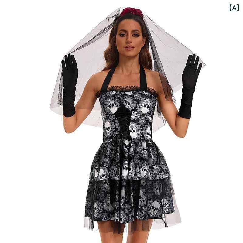 ・スタイル: 個性的なストリート・主な素材: ポリエステル・主な素材成分: 70%〜80%・カラー展開: ブラック（スカート＋ベール）、単体マント、ブラック＋マント・サイズ展開: S、M、L、XL・適用場面: 通常舞台衣装・適用性別: 女性...