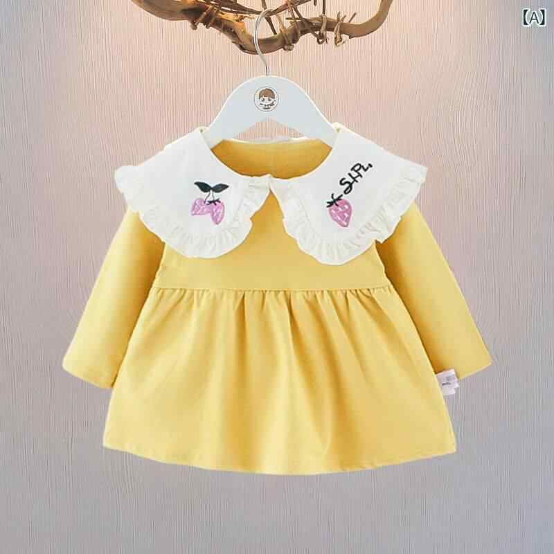 ・カテゴリ: キッズTシャツ・性別: 女・対象年齢: 1〜3歳・スタイル: カジュアル・主な素材: 綿96.2%・ネックライン: クルーネック・袖丈: 長袖・柄: 無地・カラー展開: ピンク、オレンジ、イエロー・サイズ展開: 66cm, 7...