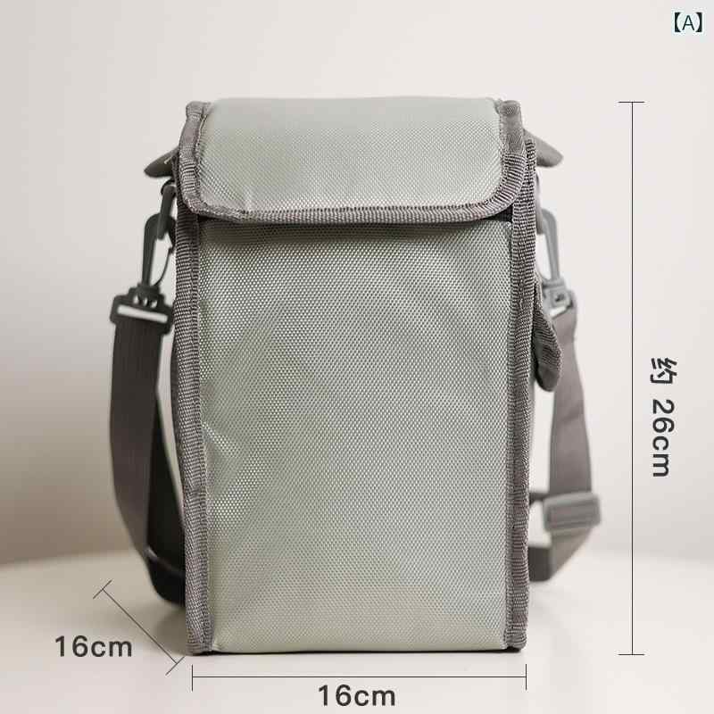 ・主な素材: オックスフォード布・スタイル: モダンシンプル・機能: 保温、携帯性・適用シーン: 通勤、通学・カラー展開: グレー (小)、グレー (大)