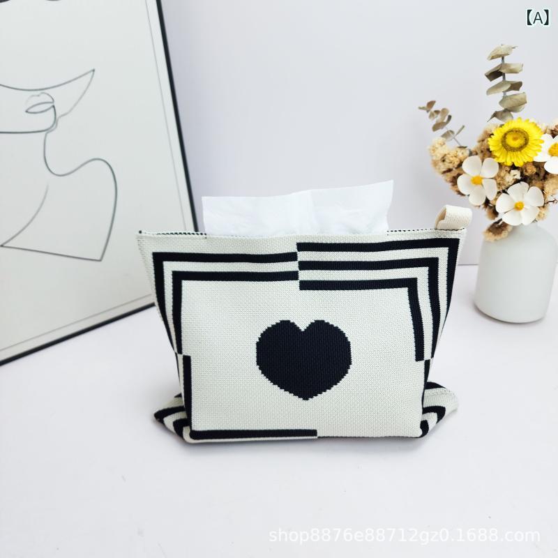 ・主な素材: ポリエステル・対応ティッシュ: ボックスタイプ・使用場所: 車内、リビング、バスルーム・スタイル: モダンシンプル・カラー展開: ハート柄、チェック柄・機能: 多目的