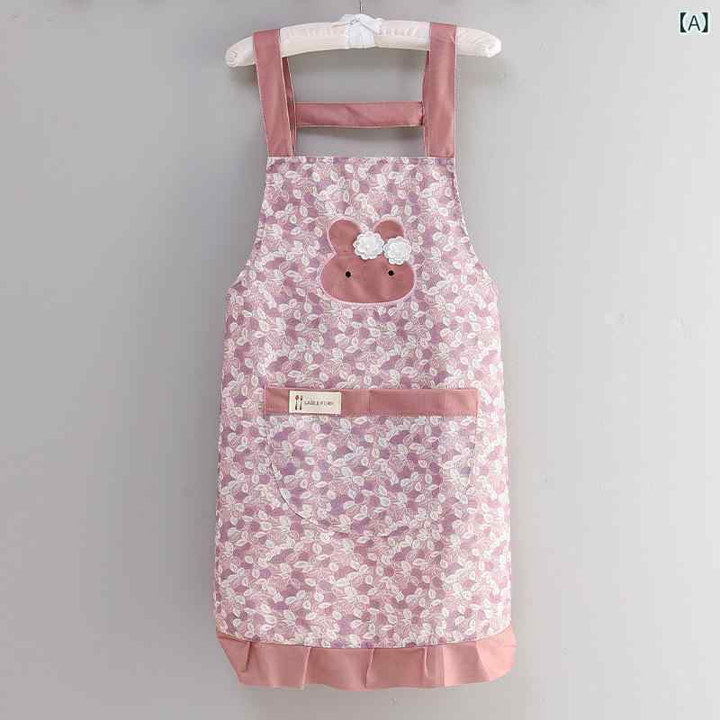 ・カテゴリ: エプロン・タイプ: ノースリーブエプロン・用途: 汚れ防止・サイズ: フリーサイズ・スタイル: 韓国・カラー展開: ピンク、グレー、ブルー、グリーン・対象: 女性