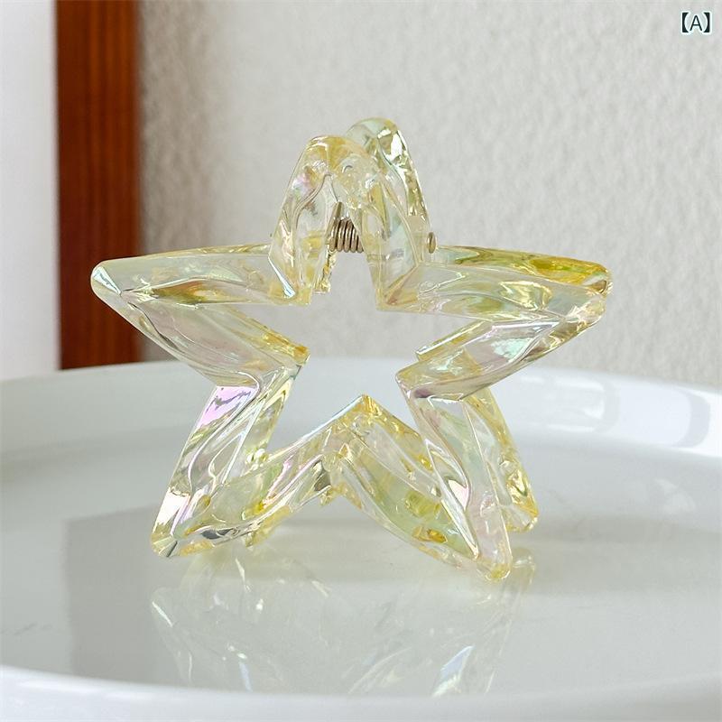 ・カテゴリ: ヘアアクセサリー・種類: ヘアクリップ・素材: プラスチック・加工技術: ペイント加工・カラー展開: イエロー、ホワイト、ブラック、ピンク、ブルー、オレンジ・スタイル: キュート、フェミニン・対象: レディース