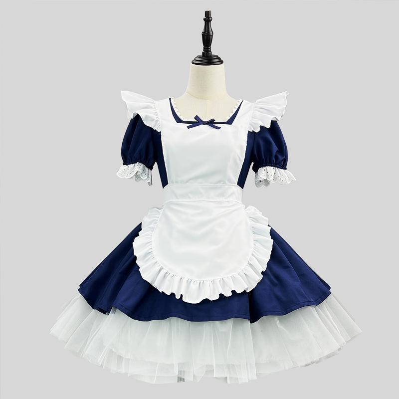 ・カテゴリ: コスプレ衣装・スタイル: 、日韓カジュアル・主な素材: ポリエステル、ポリウレタン・セット内容: 衣装セット、衣装セット＋パニエ、衣装セット＋パニエ＋ソックス、パニエ・サイズ展開: S、M、L、XL、フリーサイズ・テーマ: アニメ