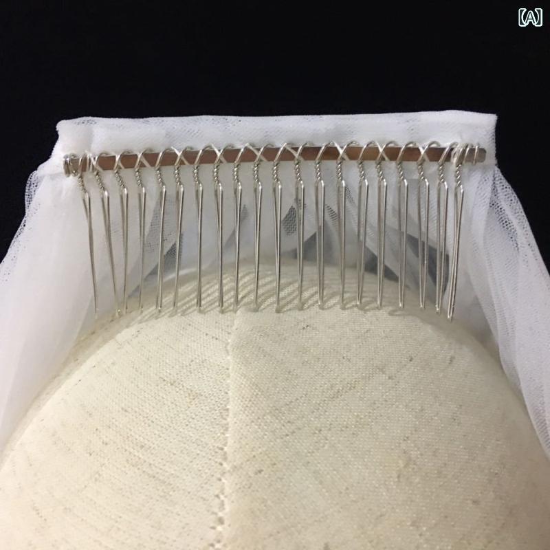 ・カテゴリ: ヘアアクセサリー・スタイル: ナチュラル・タイプ: レディース・素材: ソフトチュール・デザイン: リボン・種類: 二重構造・用途: 結婚式、誕生日、旅行記念