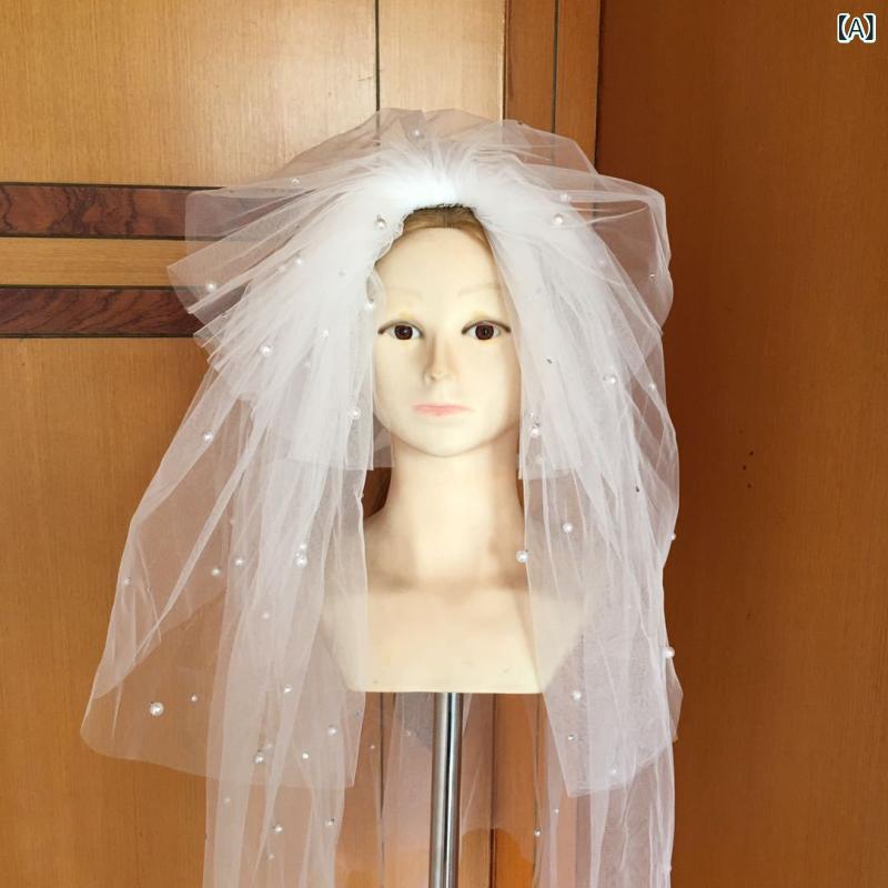 ・カテゴリ: ヘッドドレス・スタイル: ナチュラル・タイプ: レディース・種類: ランプシェード型・素材: 強化高密度メッシュ・装飾: ビーズ・カラー: ホワイト・用途: 結婚、誕生日、旅行記念