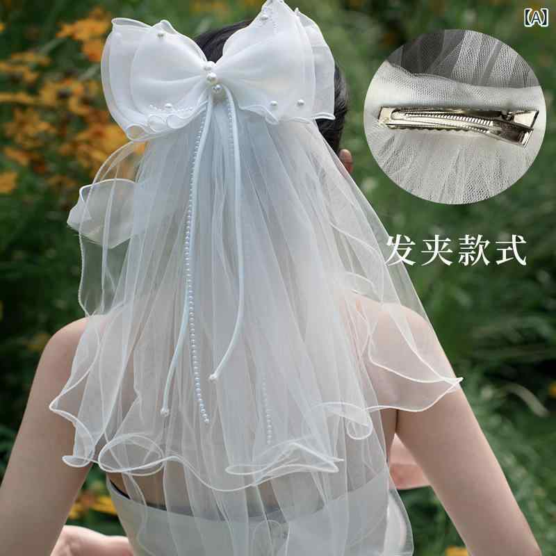 ・カテゴリ: ヘッドドレス・スタイル: 森ガール系・主な素材: チュール・対象: レディース・種類: 二層式・長さ: 60cm以下