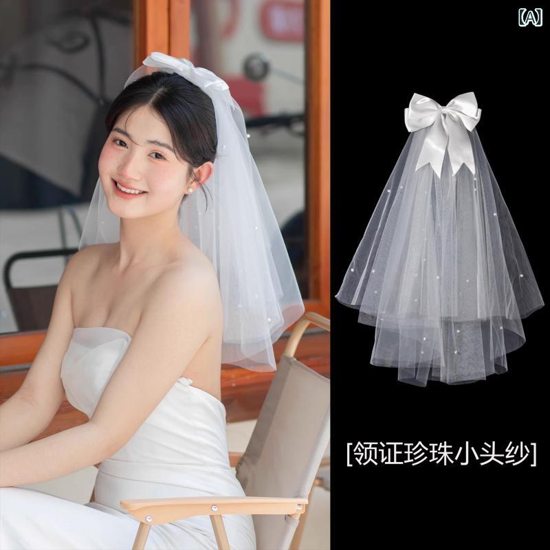・カテゴリ: ヘッドドレス・スタイル: シンプル・素材: チュール・タイプ: レディース・種類: ダブルレイヤー・流行要素: リボン・おすすめシーン: 結婚式、誕生日、旅行記念