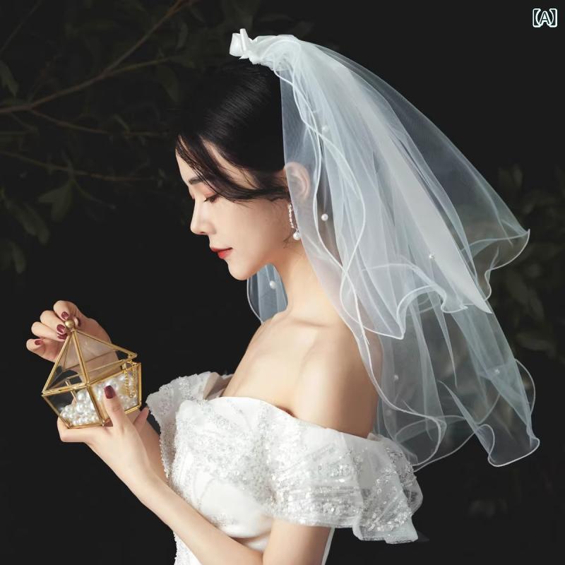 ・カテゴリ: ヘッドドレス・スタイル: レディース・主な素材: ソフトチュール・長さ: 60cm以下・カラー展開: ホワイト