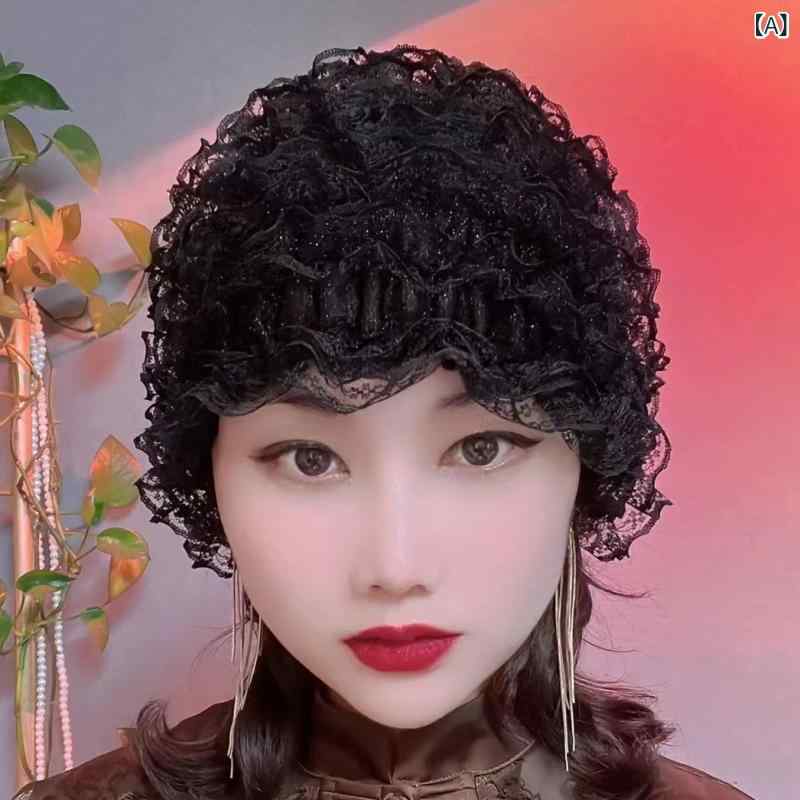 ・適用性別: 女性・適用年齢層: 成人、中高年・カテゴリ: ニット帽・素材: シルクサテン・編み方: 平編み・柄: 無地・加工: 刺繍・デザイン要素: ギャザー・スタイル: オールマイティ・カラー展開: 黒、コーヒー、カーキ