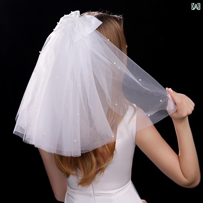 ・カテゴリ: ヘアアクセサリー・スタイル: レトロ・主な素材: ポリエステル・タイプ: レディース・モチーフ: 蝶々結び・種類: 二重式・カラー: 蝶々結びビーズ・流行要素: 蝶々結び