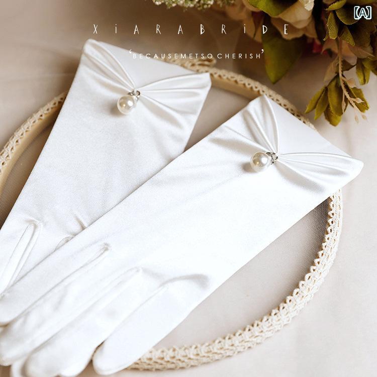 ・性別: レディース・機能: 飾り・カラー展開: ホワイト、ゴールド台座ホワイトパール・サイズ: フリーサイズ