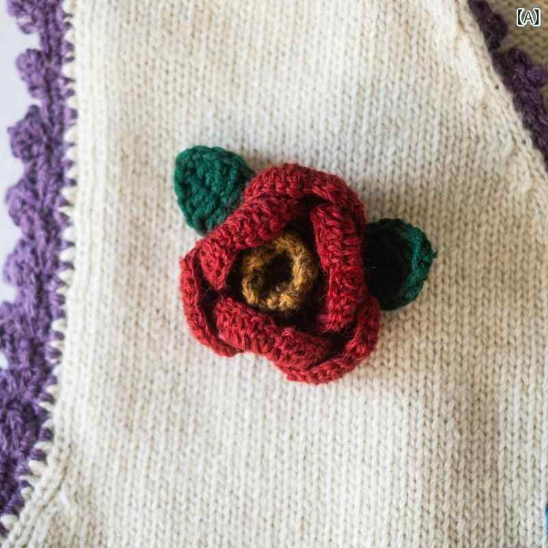 ・種類: ブローチ・素材: 毛足の長い素材・デザイン: 花・スタイル: 韓国・テイスト: 清新、スイート・対象: レディース・機能: 装飾・カラー展開: 大茶花レッド、大茶花パープル、大茶花イエロー、桜レッド、桜ピンク、薔薇レッド、小花レッ...