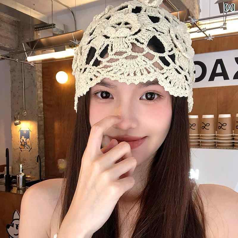 ・カテゴリ: ニット帽・クラウン: ドーム型・つば: なし・カラー展開: ベージュ、ブラック、カーキ・サイズ展開: M・機能: 通気性・主な素材: 綿61%-70%・スタイル: フェミニン、カントリー風、韓国、ナチュラル、ファッション通勤・...