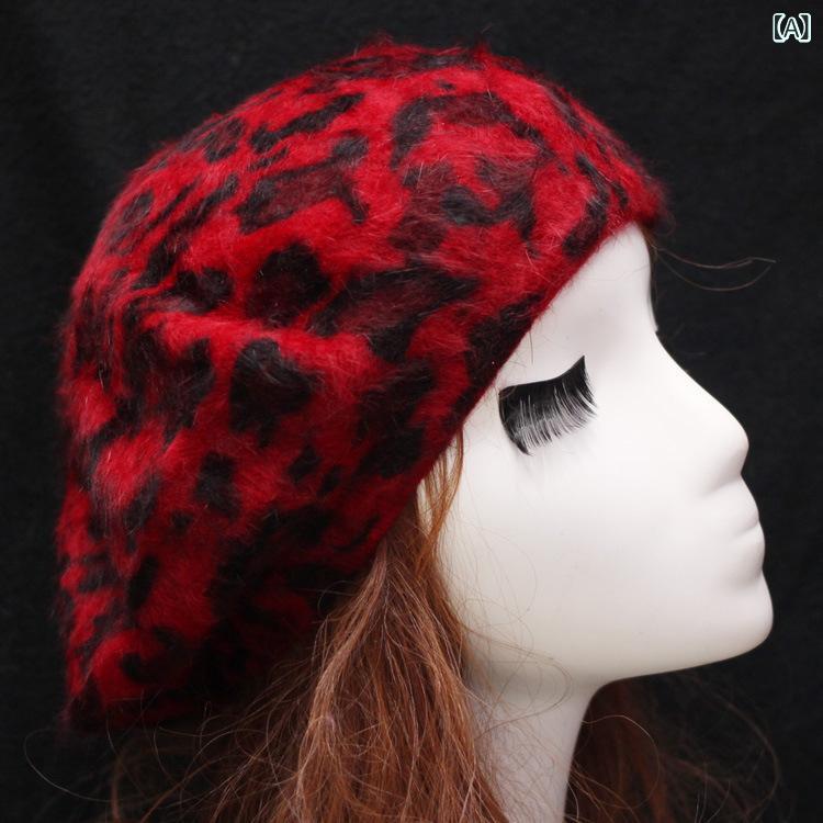・カテゴリ: ベレー帽・カラー展開: レッド+豹柄、キャメル+豹柄、ホワイト+豹柄、グレー+豹柄、ダークブラウン+豹柄、レッド小豹柄、キャメル小豹柄、ホワイト小豹柄、グレー小豹柄、ダークブラウン小豹柄・素材: ラビットファー61%〜70%・...