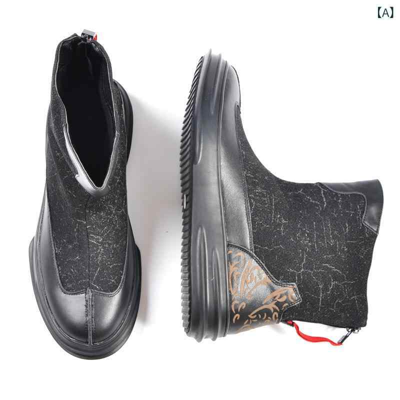 ・カテゴリ: ローファー・履き口の高さ: 11cm以上・適用年齢層: 若年層（18〜40歳）・適合シーズン: 春、秋、冬・デザイン要素: 配色・スタイル: カジュアル・性別: ユニセックス・柄: エスニック・アッパー素材: 牛革スエード・つ...