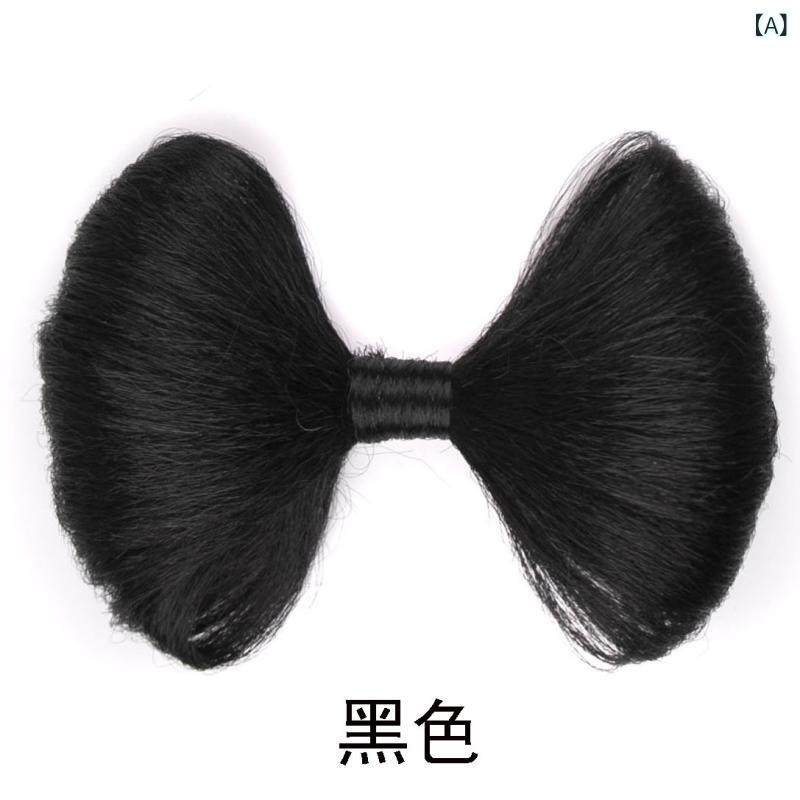 ・髪質: 国産ファイバー・ウィッグスタイル: お団子ヘア・ウィッグ長さ: ショート・スタイル: フェミニン・用途: ウィッグアクセサリー・特性: 自然な仕上がり・カラー展開: ブラック、ブラウンブラック、ダークブラウン、ライトブラウン