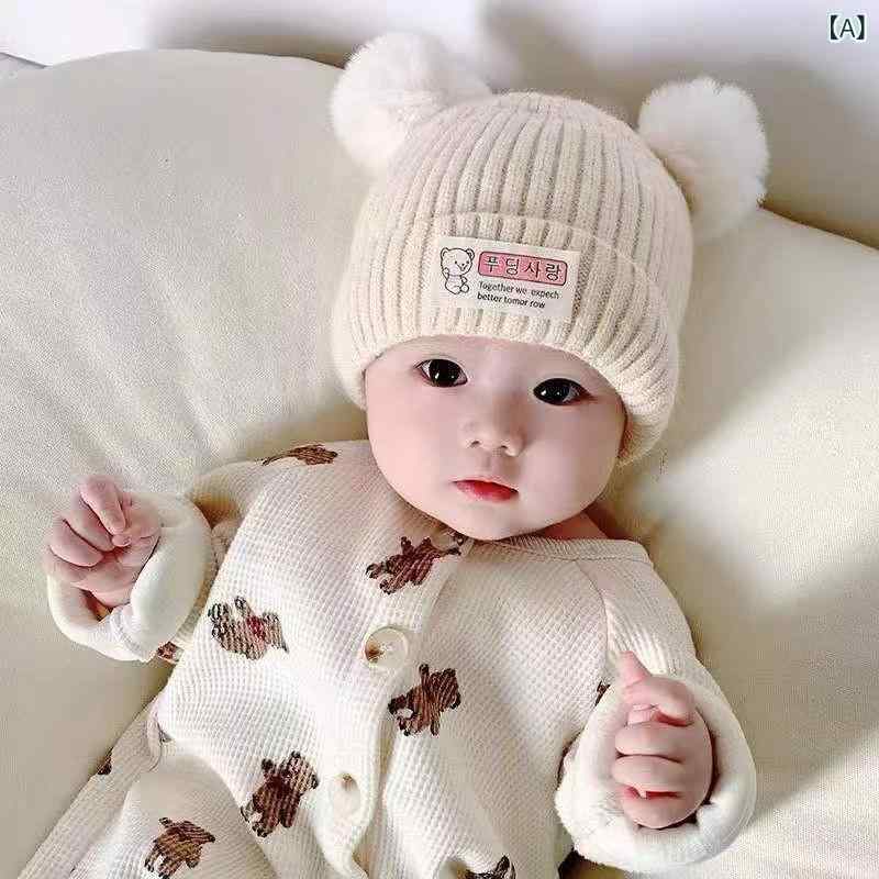 ・カテゴリ: ニット帽・カラー展開: ベージュ、イエロー、レッド、ブルー・帽子の形: 丸型・機能: 保温、防風・スタイル: アニメ風、かわいい、キッズ向け・対象年齢: 0-6ヶ月、6-12ヶ月、1-2歳・素材: 鹿毛フリース・テイスト: 清...