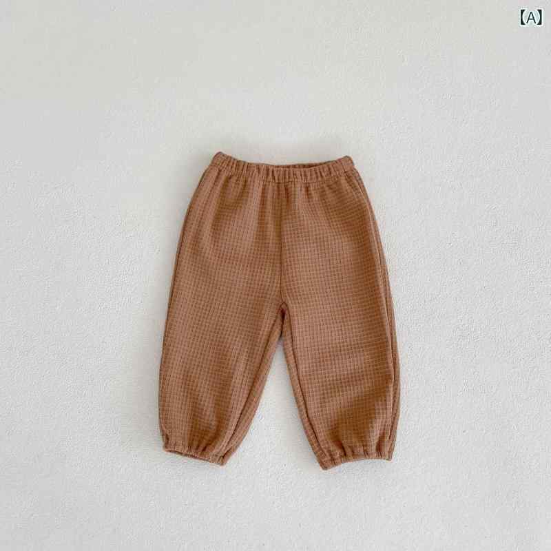 ・主な素材: 綿100%・対象: ユニセックス・股部分: 開閉なし・パンツ丈: ロング丈・ウエスト: ミドル丈・カラー展開: ライトブラウン、アプリコット・ウエスト仕様: ゴム・サイズ展開: 66cm、73cm、80cm、90cm、100c...