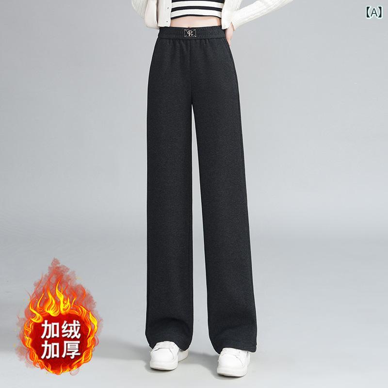 ・カテゴリ: カジュアルパンツ・主な素材: ポリエステル80～89%、スパンデックス11～20%・スタイル: きれいめ通勤、リラックスカジュアル・シルエット: ストレート・フィット: ルーズフィット・丈: フルレングス・ウエスト: ハイウエ...