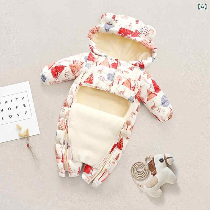 ・カテゴリ: ロンパース・スタイル: カジュアル・主な素材: ラビットファー・フード: フード付き・袖丈: 長袖・柄: 雪山、小花、恐竜、漫画、小枝、パンダ、英字、ナマケモノ、タコ、ピンクうさぎ・生地の厚さ: 薄手・留め具: スナップボタン...