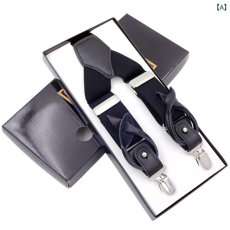 ・素材: ポリエステル、ゴム・幅: 3.5cm・長さ: 約120cm・クリップ数: 3個・長さ調節: 可能・伸縮性: 強・対象年齢: 大人・製造方法: コンピュータージャカード・性別: 男女兼用・カラー展開: ブラック、ブルー系花柄