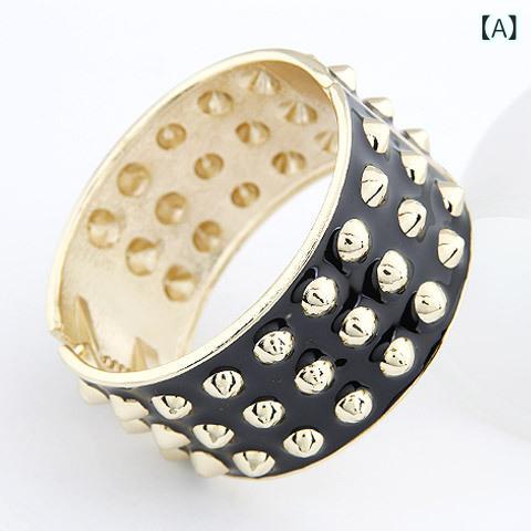 2個セット・素材: 合金・加工: 電鍍・カラー展開: ブラック、ブラック&amp;amp;ホワイト、レッド&amp;amp;ホワイト、オレンジ&amp;amp;ホワイト・デザイン要素: 円形・スタイル: ライトラグジュアリー・スタイル分類:...