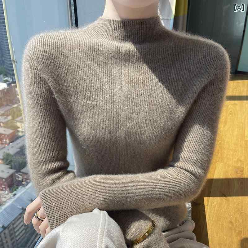 ・カテゴリ: セーター・主な素材: 羊毛95%以上・スタイル: エレガント通勤・デザイン: プルオーバー・柄: 3D効果・厚さ: 厚手・フィット: スリム・着丈: ミドル丈・ネックライン: ハイネック・袖丈: 長袖・袖タイプ: レギュラー袖...