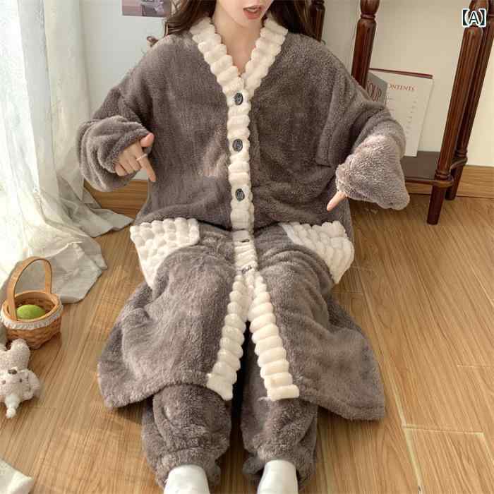 ・生地: フランネル・素材: ポリエステル95%以上・機能: カジュアル、ルームウェア、保温性・対象: 10代、20代女性・カラー展開: グレー、ダークレッド、パープル、グリーン、ブルー、ブラウン・サイズ展開: M、L、XL、2XL、3XL...