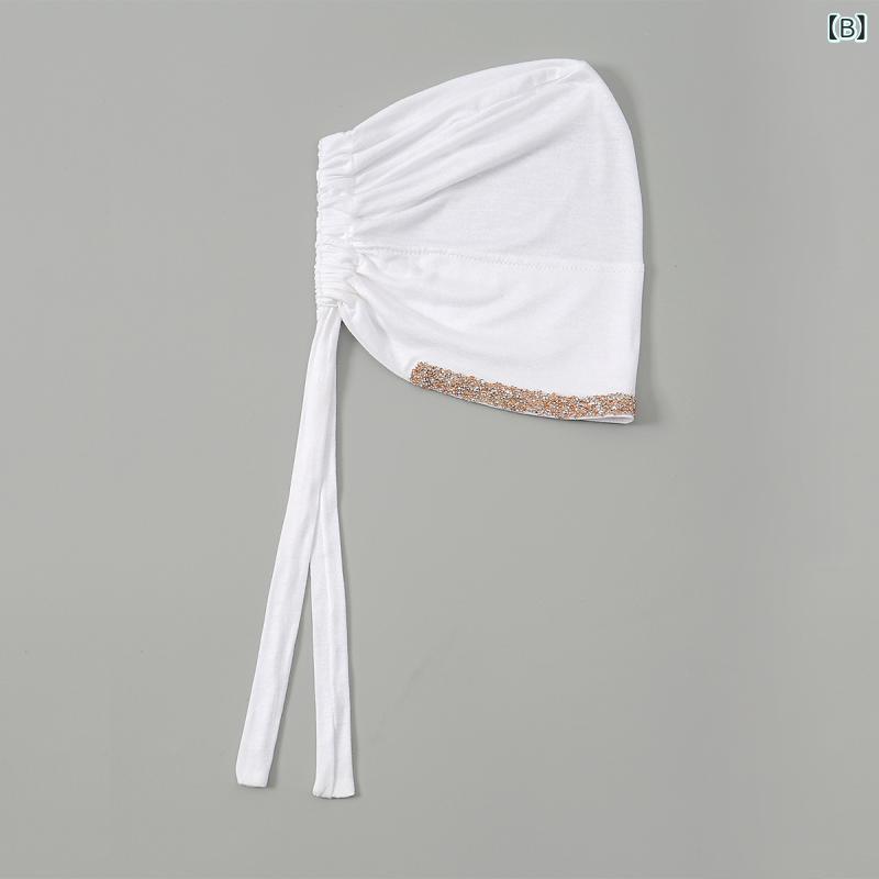 ・性別: ユニセックス・対象年齢: 成人、子供、中高年・織り方: 平織り・柄: 無地・加工方法: サテン仕上げ・デザイン要素: ホットフィックスラインストーン・スタイル: ベーシック・カラー展開: ホワイト、カーキ、ベージュ、コーヒー、ネイ...