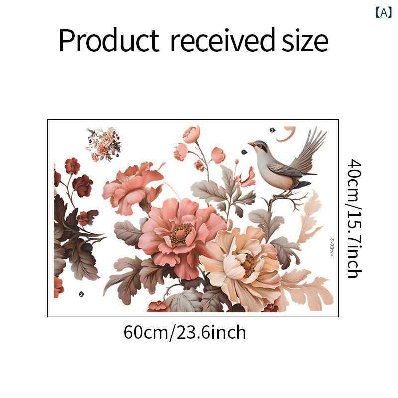 ・主要素材: PVC ・機能: 美化装飾 ・柄: 植物花卉 ・枚数: 1枚 ・タイプ: 装飾ウォールステッカー ・サイズ: 40cm×60cm ・スタイル: モダンシンプル ・種類: 平面ウォールステッカー ・カテゴリ: ウォールステッカー
