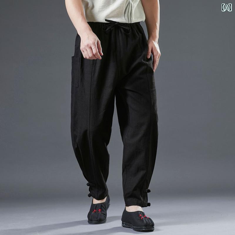 ・カテゴリ: スポーツカジュアルパンツ・スタイル: カジュアル・性別: メンズ・対象: 青年・パンツ丈: ロング・タイプ: ペンシルパンツ、スキニーパンツ・シルエット: ルーズフィット・ウエスト: ミッドライズ、ベルト付き・開閉: ドロース...