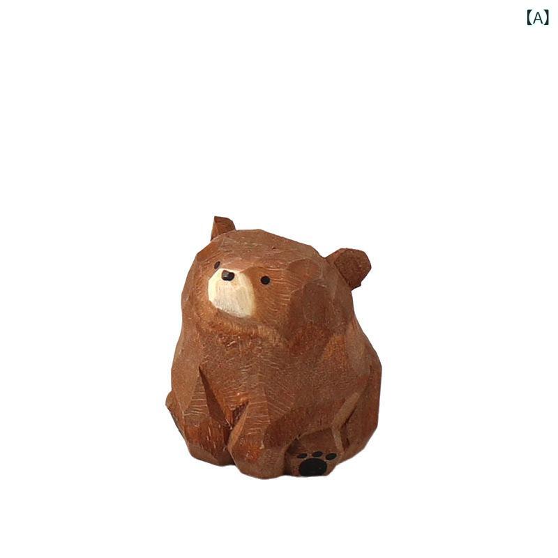 ・カラー展開: ブラウンベア、ブラックベア、ホワイトベア・素材: シナノキ・スタイル: モダンミニマリスト・ギフトシーン: 誕生日・ギフト対象: 同級生・適用イベント: バレンタインデー
