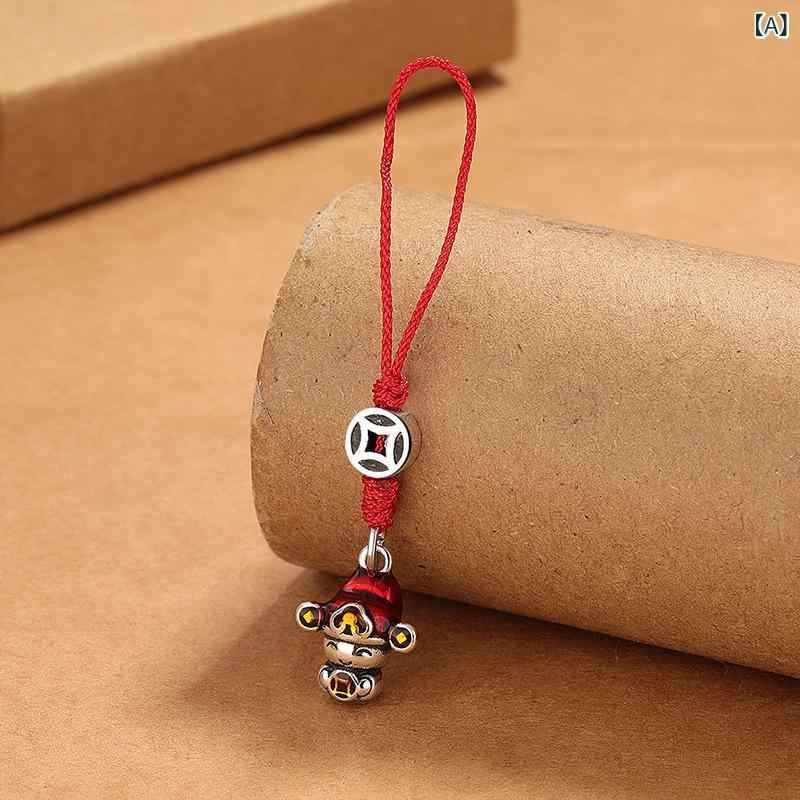 ・加工方法: ドリップ接着・素材: 銅・スタイル: 新中式、個性的な流行・種類: キーホルダー・流行要素: 財の神、民族/国風