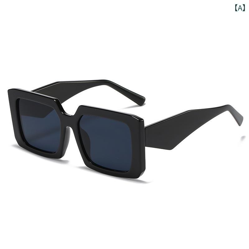 ・スタイル: スクエア・フレーム構造: フルリム・レンズ素材: PC・フレーム素材: PC・UVカット: UV400・透過率分類: カテゴリ1（淡色サングラス）・用途: 日焼け対策、釣り、旅行、ファッション、パーティー・カラー展開: ブラッ...