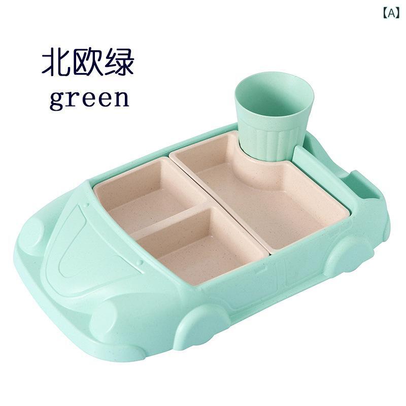 ・カテゴリ: 食器 / トレイ・素材: 竹繊維PP・対象年齢: 12ヶ月以上・粉ミルクケースタイプ: 3分割・セット内容: 4点セット・カラー展開: グリーン、ピンク、ブルー・スタイル: クリエイティブ・スタイルタイプ: フレッシュキュート
