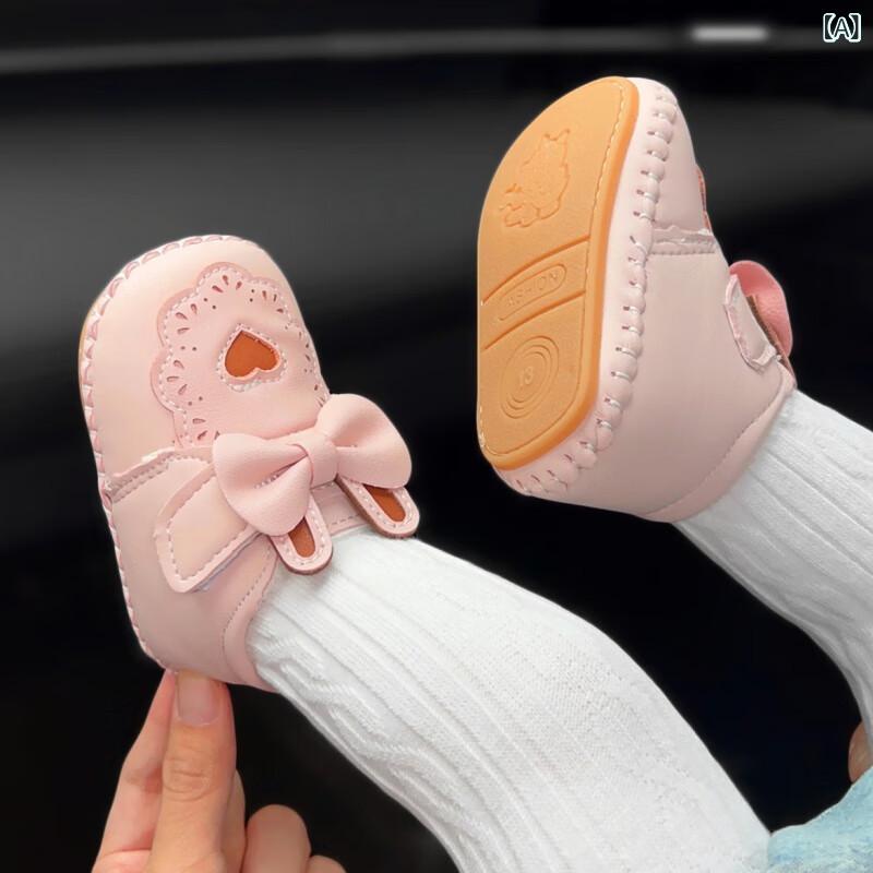 ・カテゴリ: ファーストシューズ・スタイル: プリンセス・性別: 女の子用・柄: 無地・デザイン要素: トーテム・アッパー素材: 人工皮革・靴底素材: ゴム・留め具: マジックテープ・機能: 滑り止め、保温・サイズ: S (10.5)、M ...