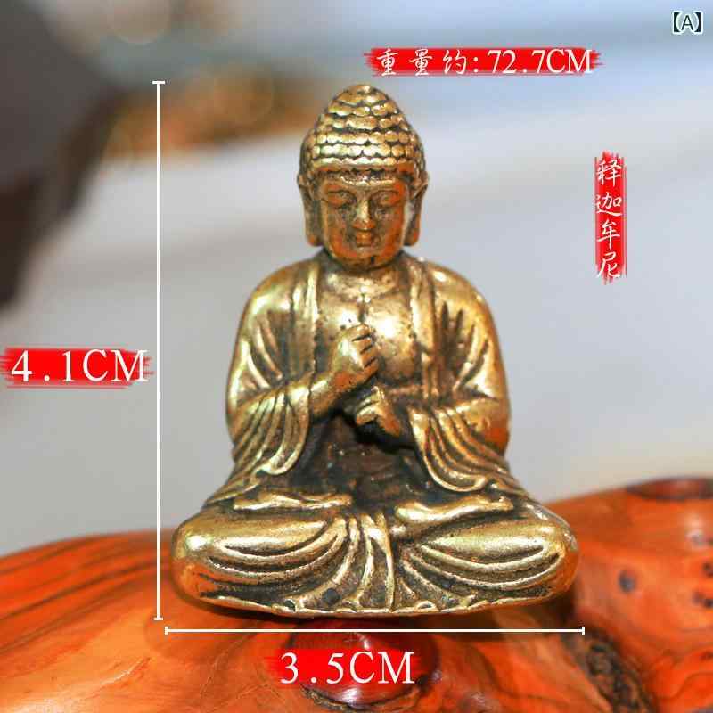 2個セット・素材: 銅・カテゴリ: 人物・種類展開: 智拳印仏、地蔵菩薩、釈迦牟尼、観世音菩薩