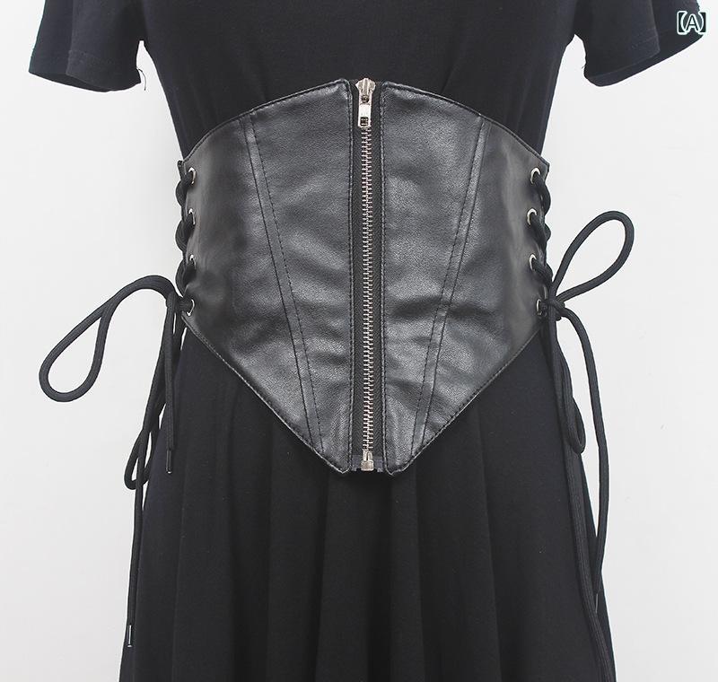 ・カテゴリ: ベルト・性別: 女性・対象年齢: 成人・素材: フェイクレザー・カラー: ブラック