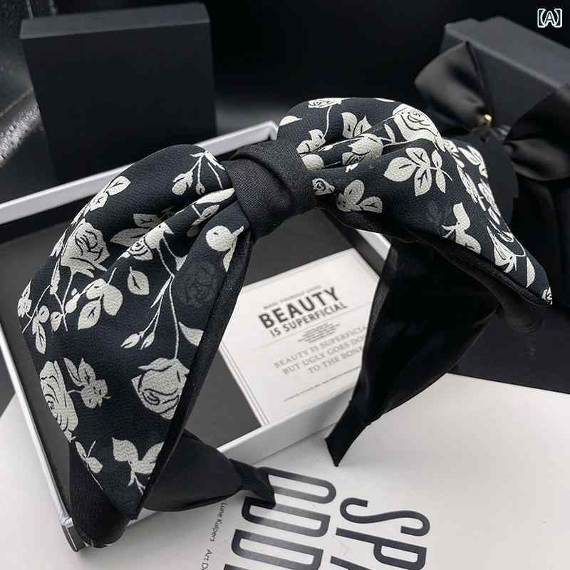 ・カテゴリ: ヘアアクセサリー・主な素材: 布・加工方法: 手作り・スタイル: ライトラグジュアリー・スタイル分類: ファッション通勤・カラー: モノクロ・対象: レディース