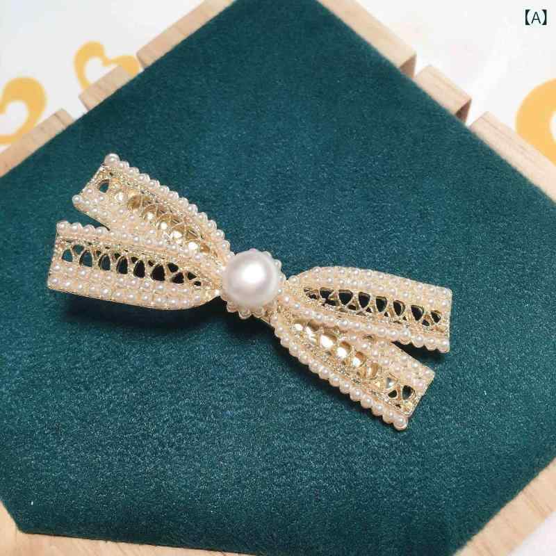 ・カテゴリ: ヘッドアクセサリー・スタイル: レディース・スタイル分類: 清新フェミニン・テイスト: 日韓・主な素材: 合金・加工: パール装飾・ヘアクリップの種類: ダッカールクリップ・カラー: ゴールド・純度: 天然・人気要素: パール...