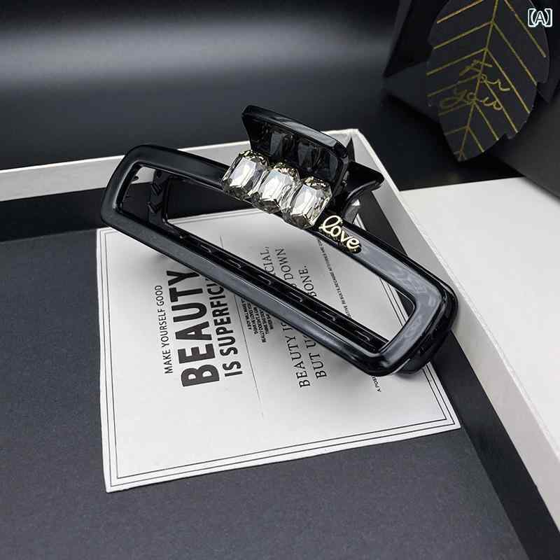 ・主な素材: アクリル・加工方法: 手作業・カテゴリ: ヘアアクセサリー・種類: バンスクリップ・スタイル: フレッシュスイート・対象: 女性