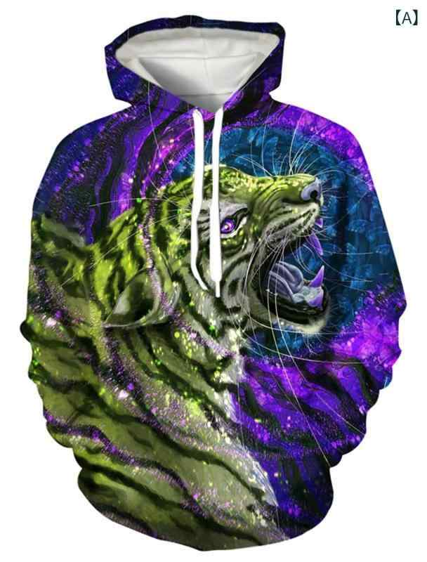 ・カテゴリ: パーカー・スタイル: カジュアル・デザイン: プルオーバー・主な素材: ポリエステル・ネックライン: クルーネック・フード: 付き・袖丈: 長袖・柄: プリント・フィット: ルーズフィット・重さ: 約180g～250g・性別:...